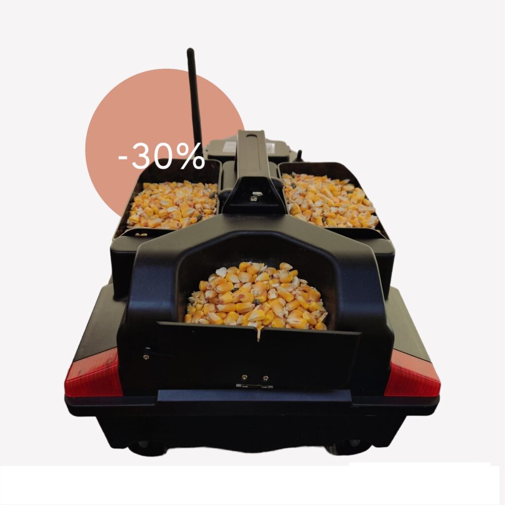 Barca pentru plantat momeala FEDERAL, Navomodel, cu GPS, telecomanda si ...